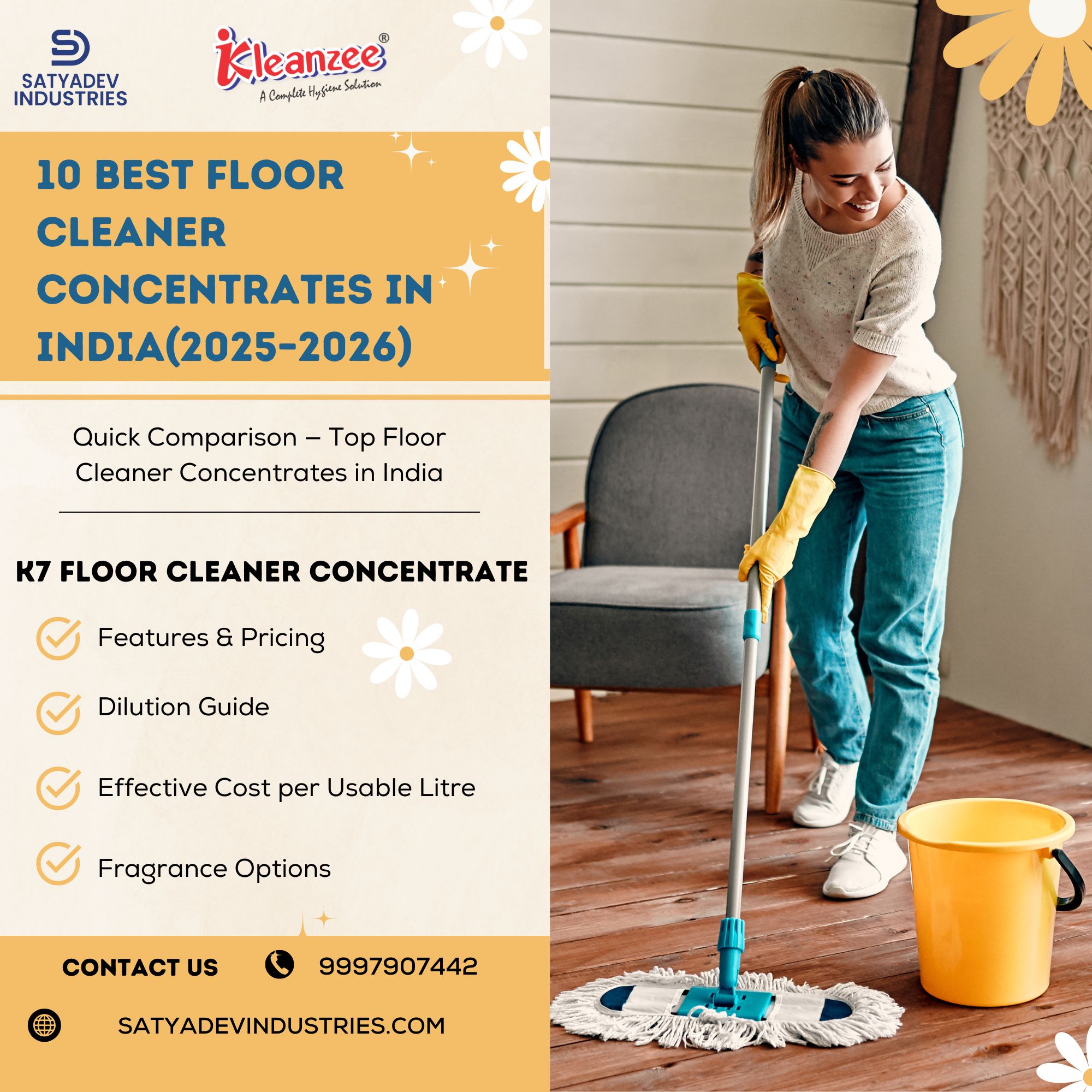Best Floor Cleaner Concentrate in India 2025–2026 By Experts